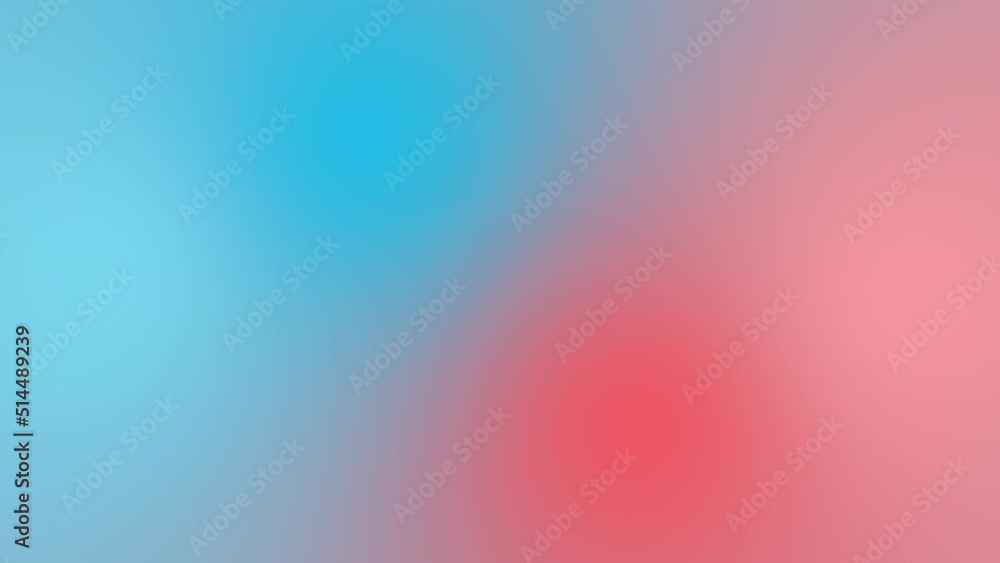 Caribbean blue and khmer curry gradient motion background loop. Moving colorful blurred ...