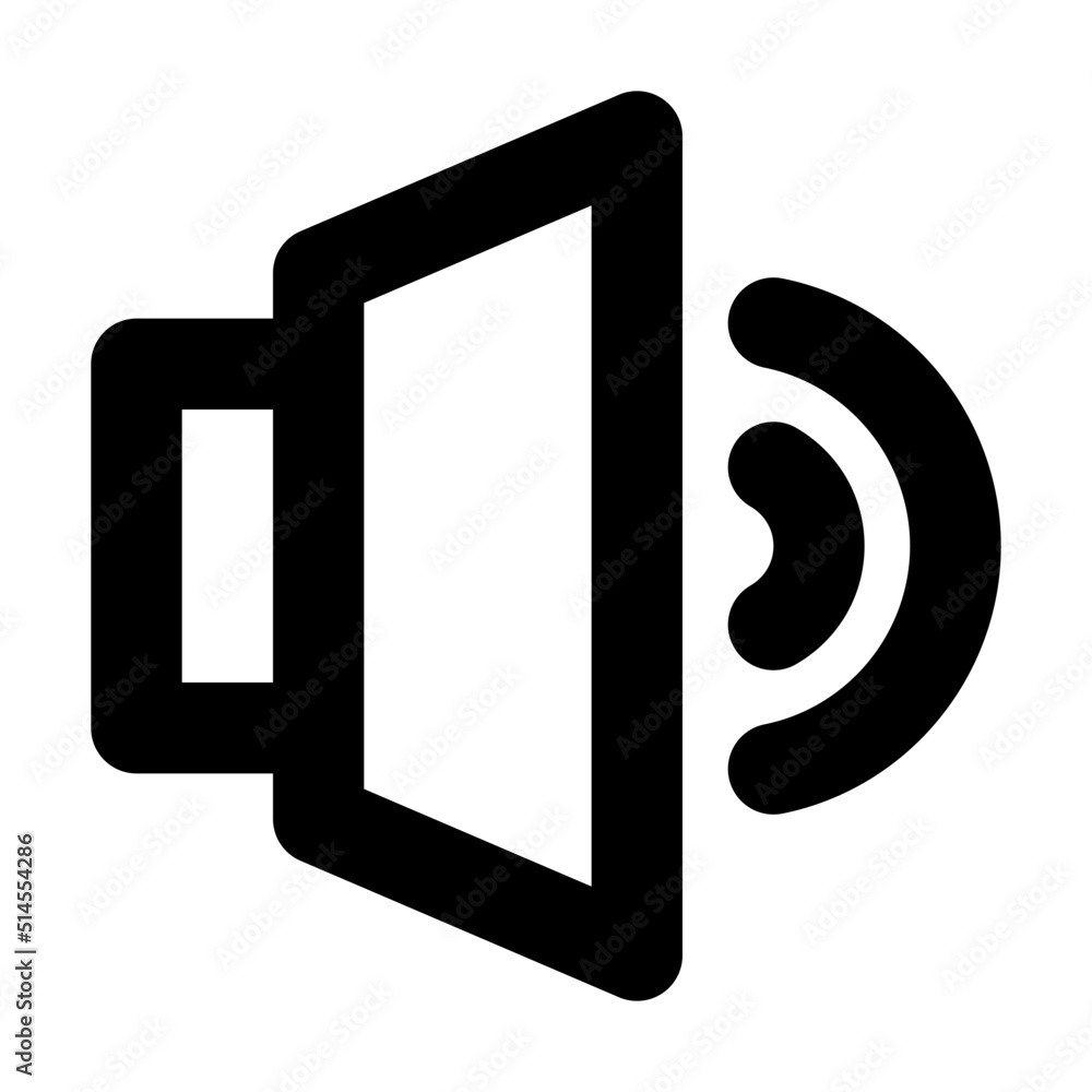 volume icon Stock Vector | Adobe Stock
