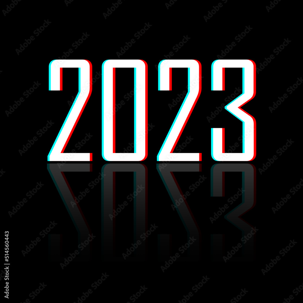 Vetor de 2023 Text Effect | Editable 3d Text Effect Styles 2023 Text ...