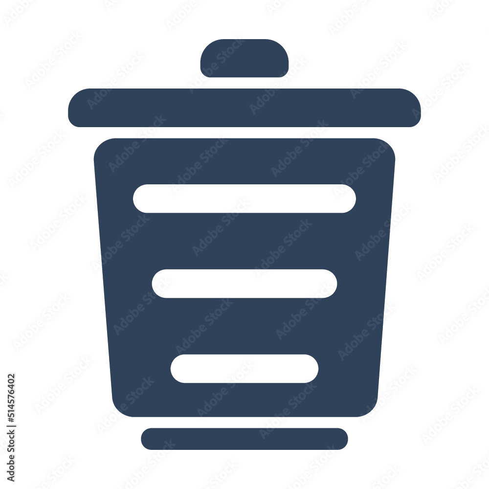 Bin, delete, recycle, trash, trashcan icon Stock Vector | Adobe Stock Bin, delete, recycle, trash, trashcan icon Stock Vector | Adobe Stock