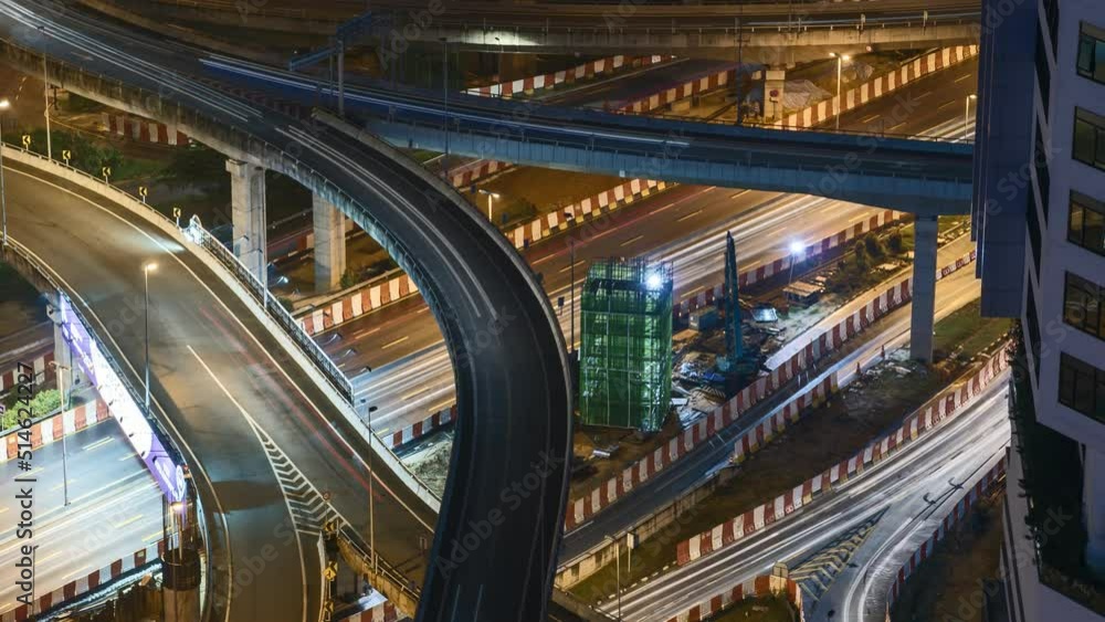 Timelapse footage of Dash Highway ( Damansara Shah Alam Elevated ...