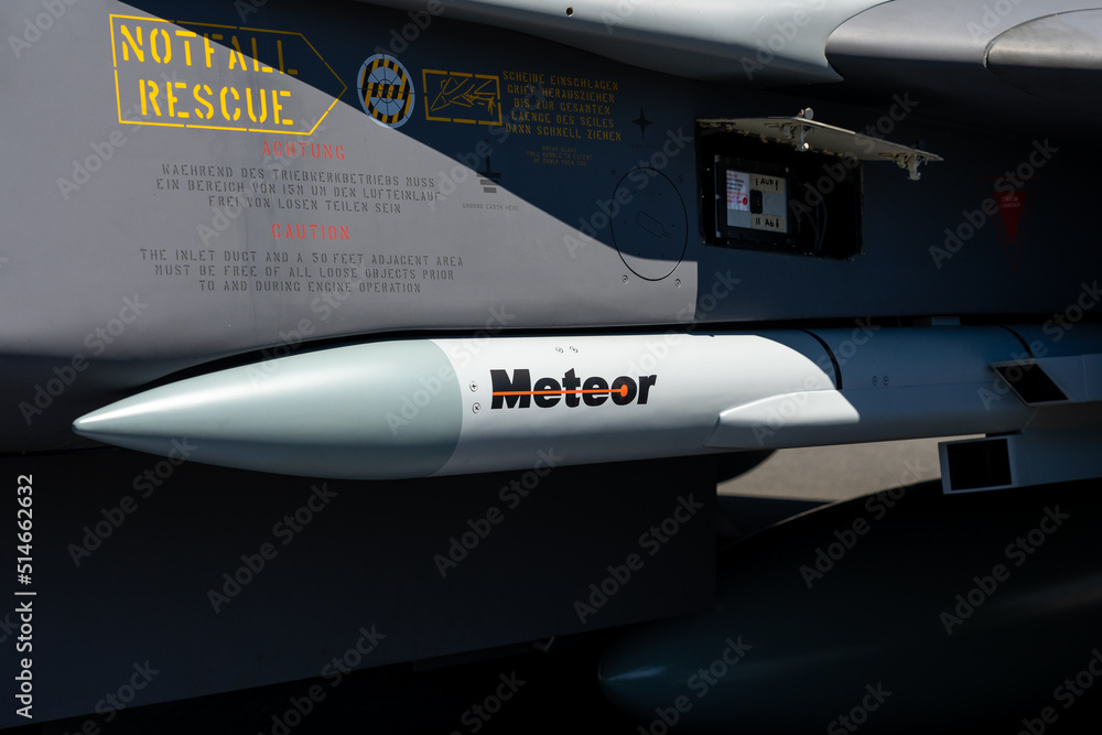 Foto de BERLIN, GERMANY - JUNE 23, 2022: The active radar guided beyond ...