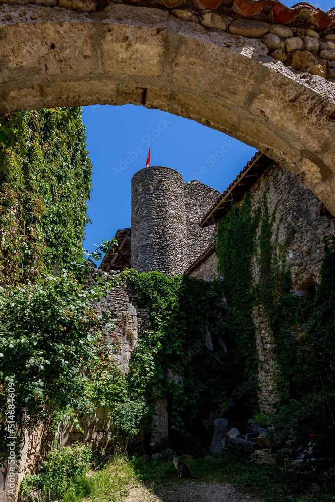 La cité médiévale de Pérouge Stock Photo | Adobe Stock