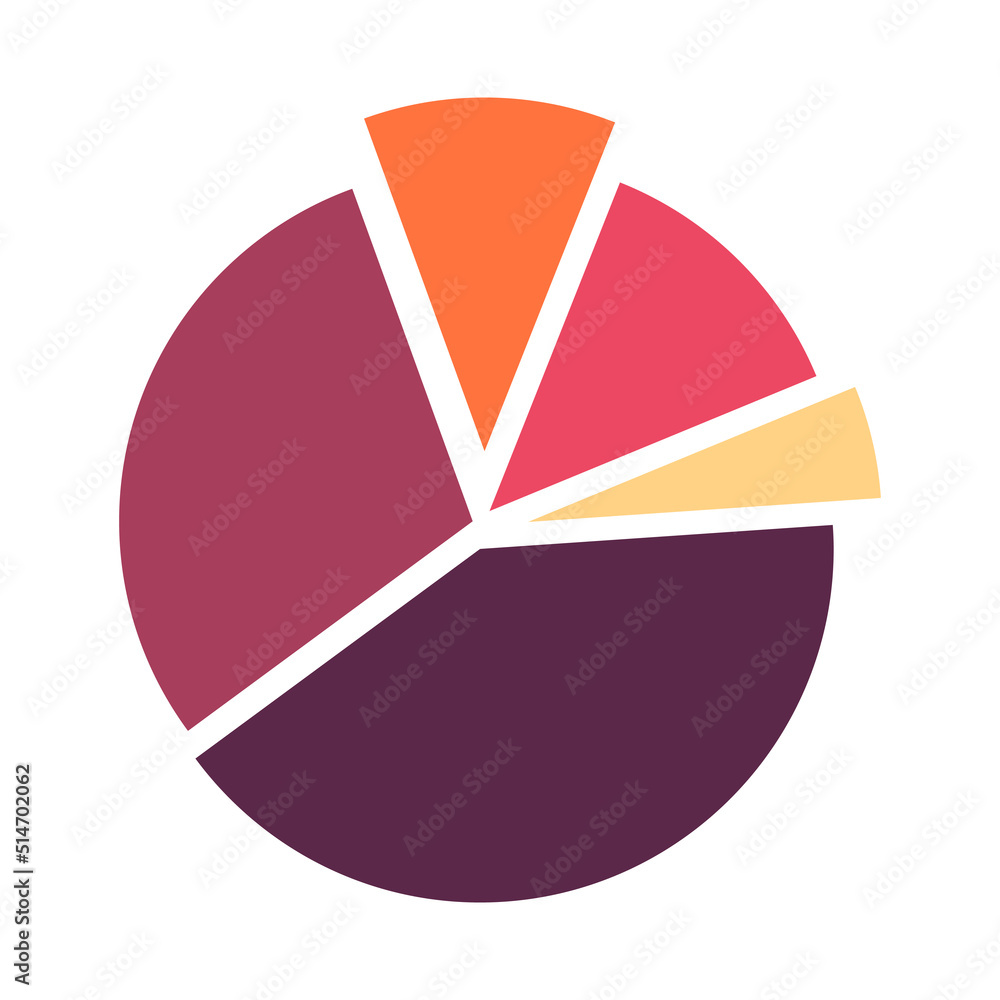Blank circle chart and steps business data visualization timeline ...