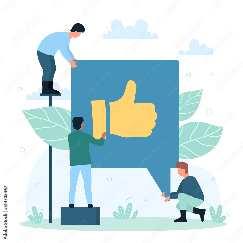 Customers feedback about positive experience with group of tiny people ...