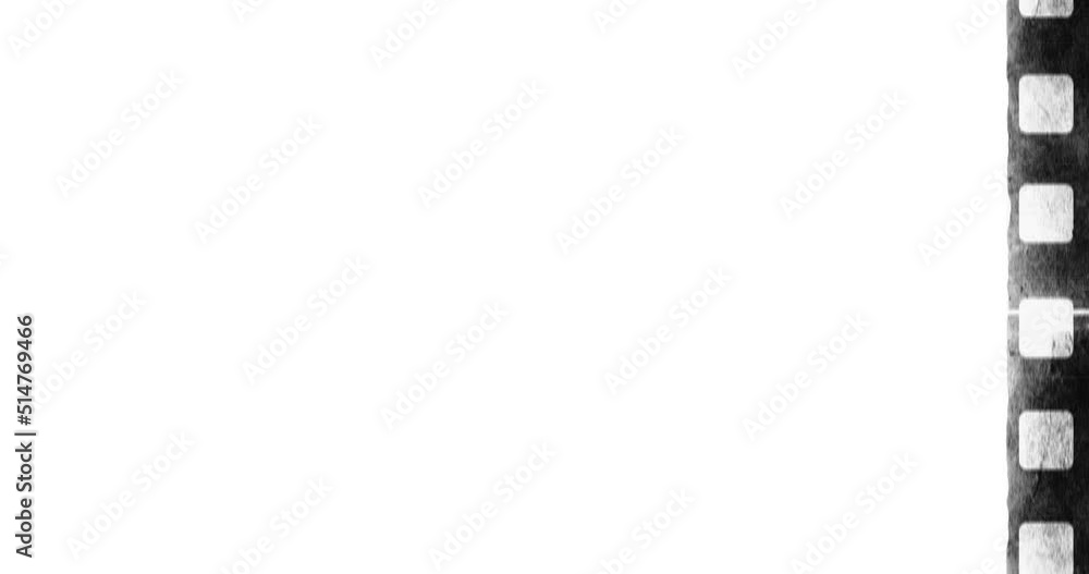 4K Reel Clutter, Old Tv Countdown and film grain noise symbols footage ...