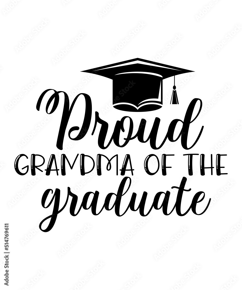 Graduation Bundle, Proud of the Graduate, Graduation Family, SVG, PNG ...
