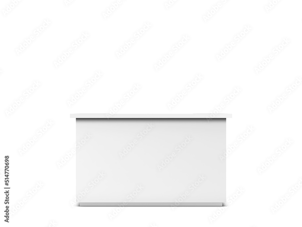 Counter stand mockup Stock Illustration | Adobe Stock
