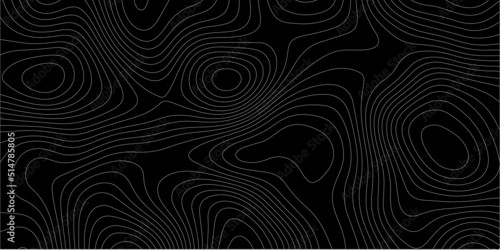 Abstract background with Topographic Map Background. Topographical ...