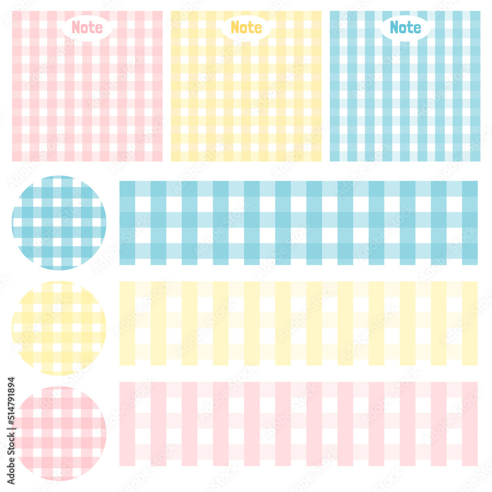 Cute paper notes. Stationary set. Scrapbook notes and cards.Printable ...