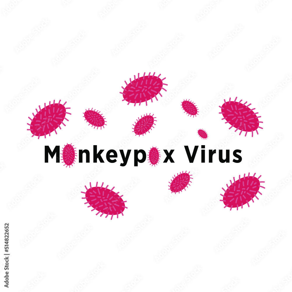 Monkeypox. Vector illustration of the new virus 2022 - monkeypox ...