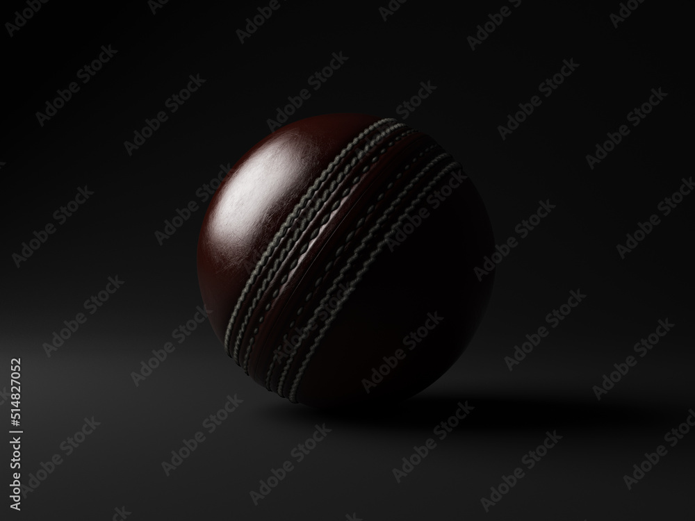 Red Cricket Ball Stock Photo | Adobe Stock