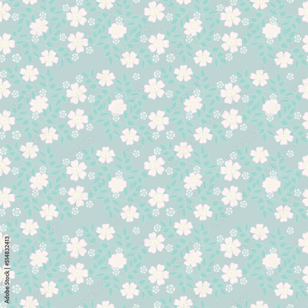 Light Turquoise Pattern Background