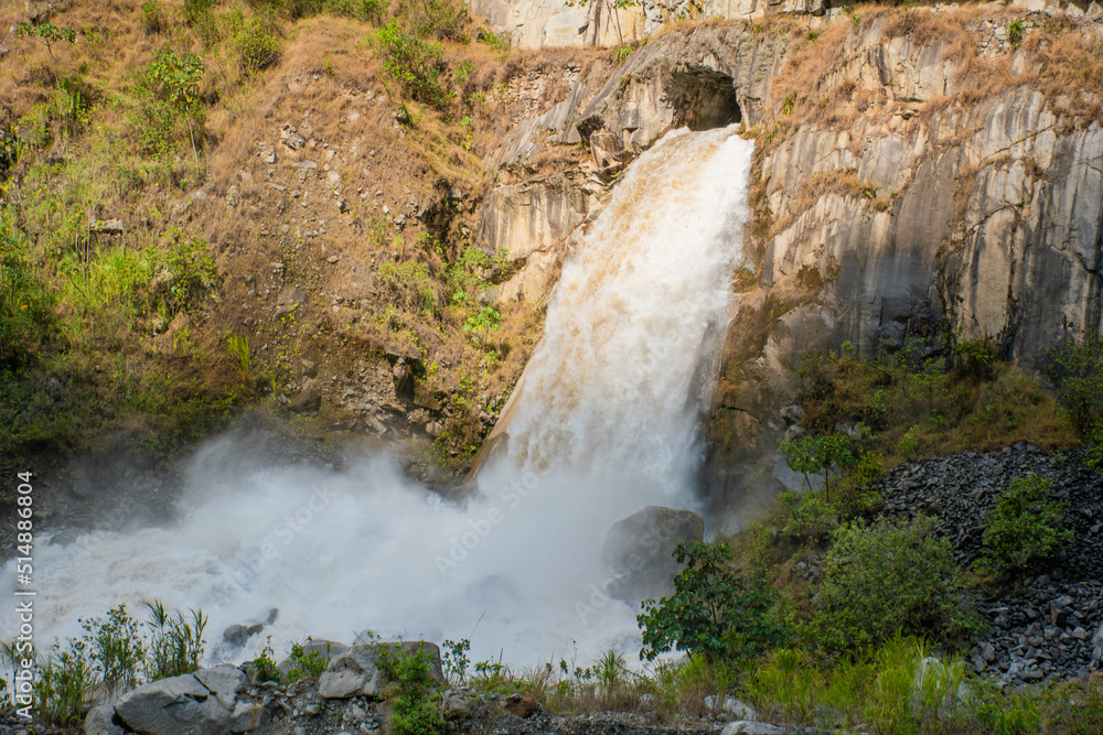hydroelectric bridge in cusco, santa teresa, machucpicchu, with ...