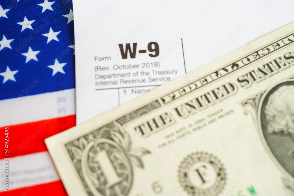 Tax form W-9 Request for Taxpayer Identification Number and ...