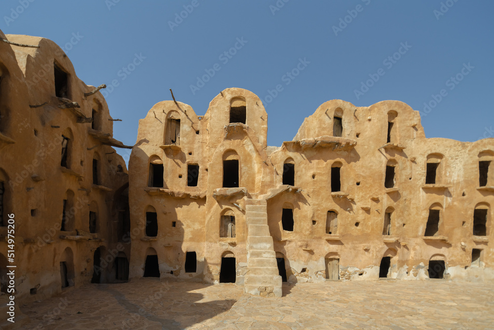 Ksar Ouled Soltane - fortified granary - Tataouine - Southern Tunisia ...