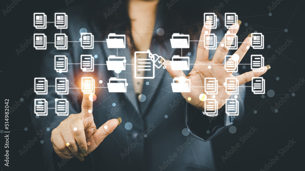 Photo & Art Print Document Management System(dms) concept, NewmanStudio