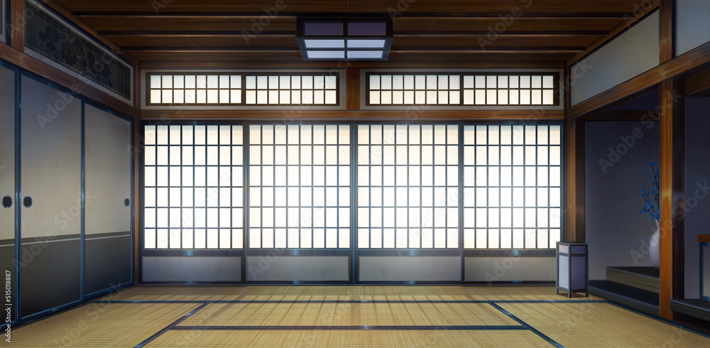Japanese Traditional Interior - Close the door and turn off the light ...