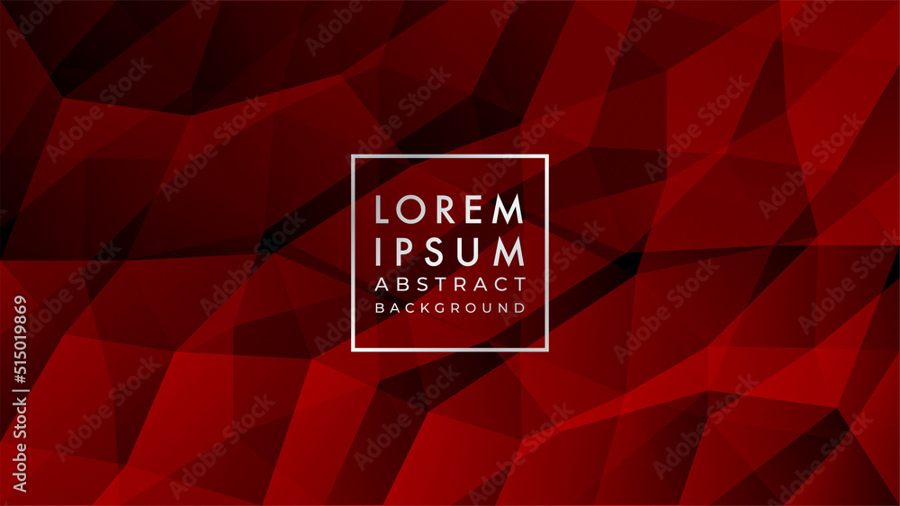 Dark geometric pattern background in red maroon color gradient Stock Vector | Adobe Stock