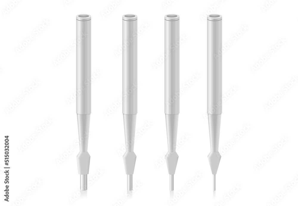 Biopsy punches tool. Circular scalpel. Medical equipment for surgical ...