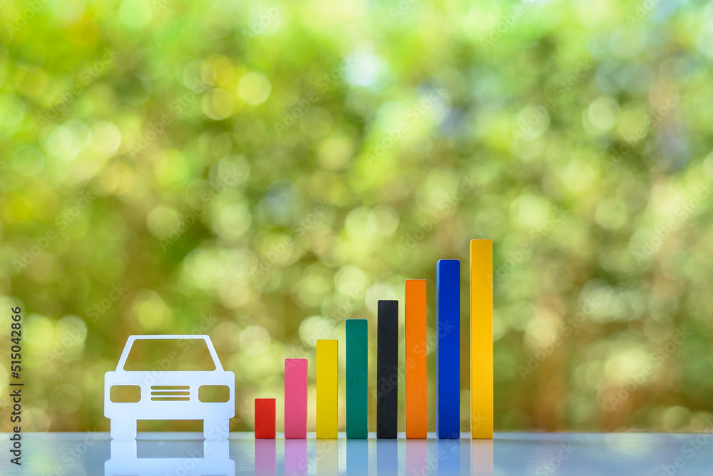 Car finance, auto loan / buying a new or used car, financial concept ...