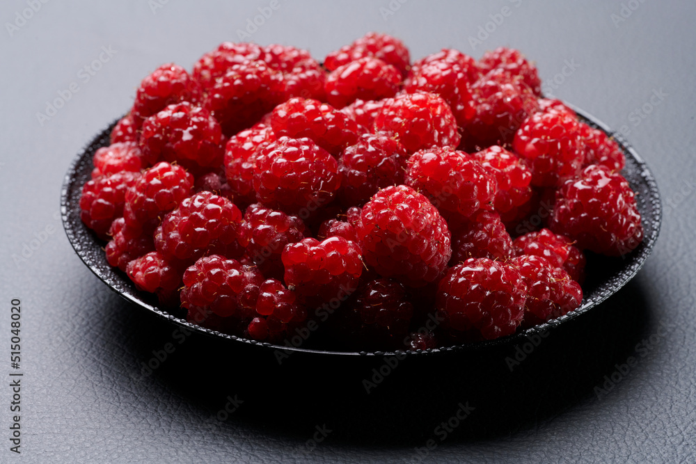 varios ángulos y tipos de detalle de frambuesas Stock 写真 | Adobe Stock