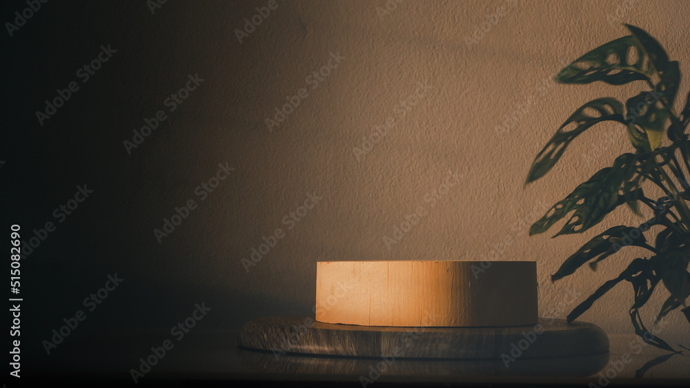 Natural product display stand, real wood product display stand, with ...