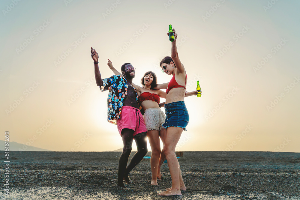Crazy People At The Beach
