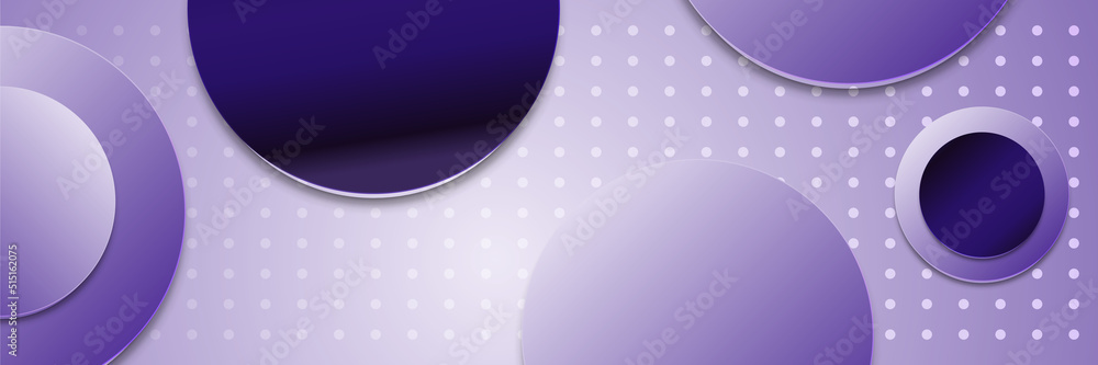 Abstract purple banner. Designed for background, wallpaper, poster ...