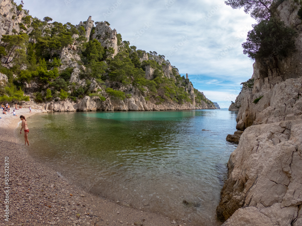 Foto de Cassis, France, October 5, 2021 - The Calanques National Park ...