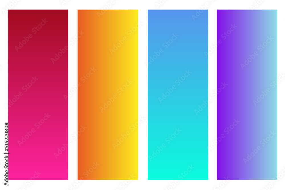 Set of jpg image grainy gradients in pastel colors. For covers ...