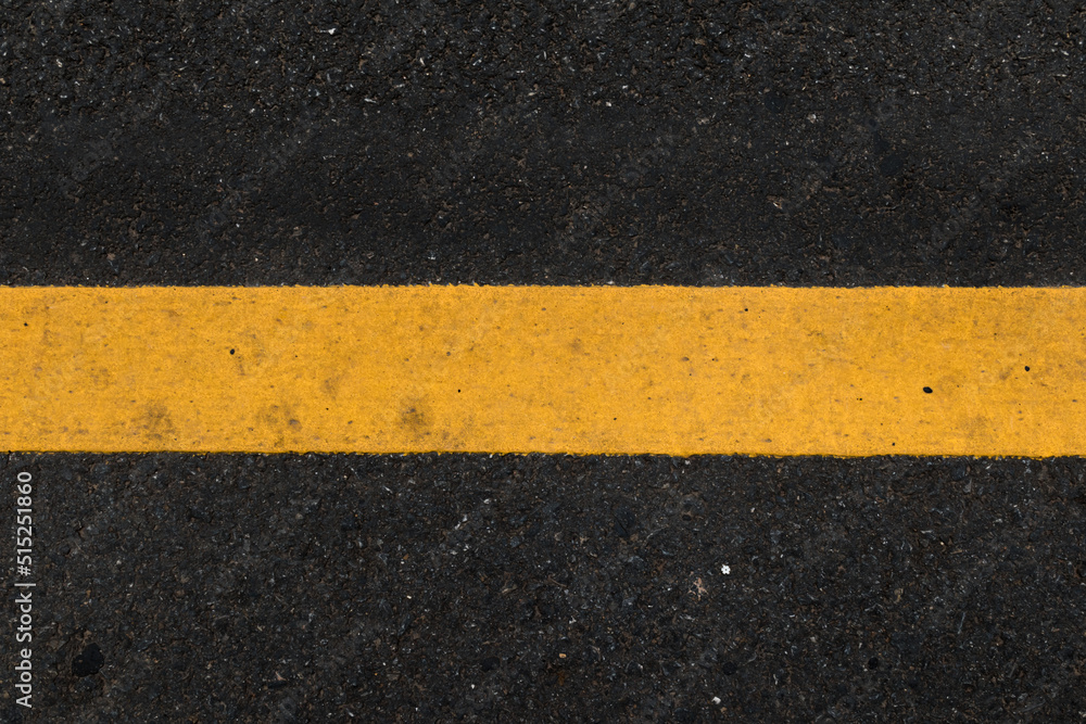 Asphalt texture background yellow line road surfaces Stock Photo ...