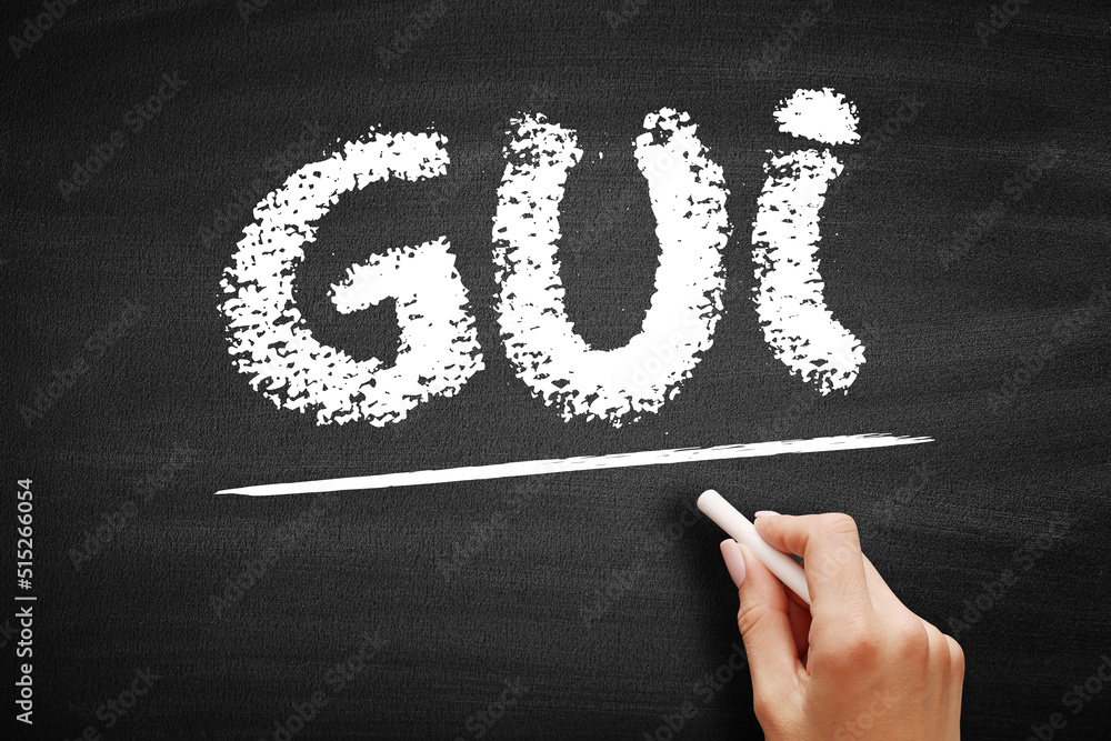 GUI - Graphical User Interface is an interface through which a user ...