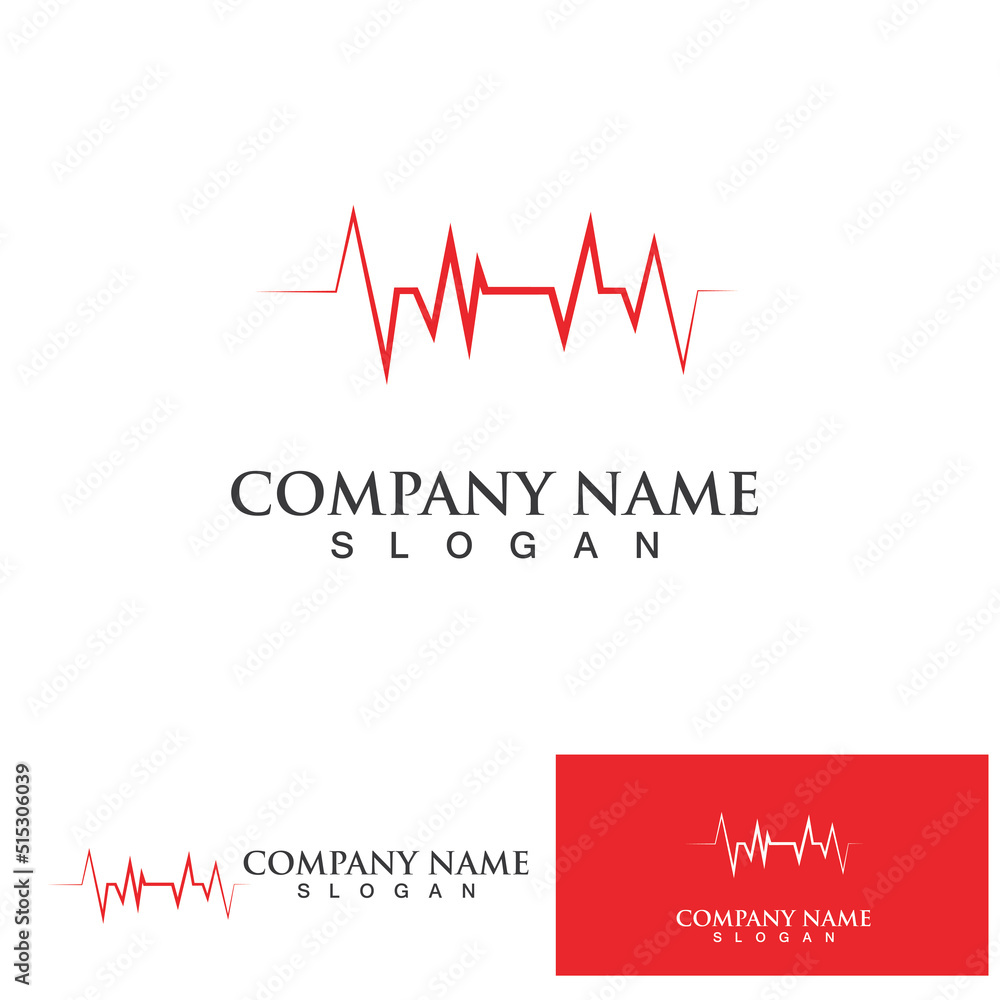 Heart beat monitor pulse line art vector icon, Ecg heartbeat ...