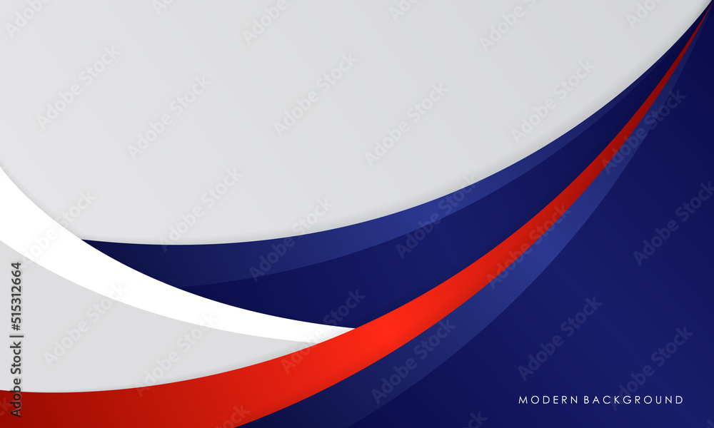 Modern abstract background blue and red with white colorful Stock ...
