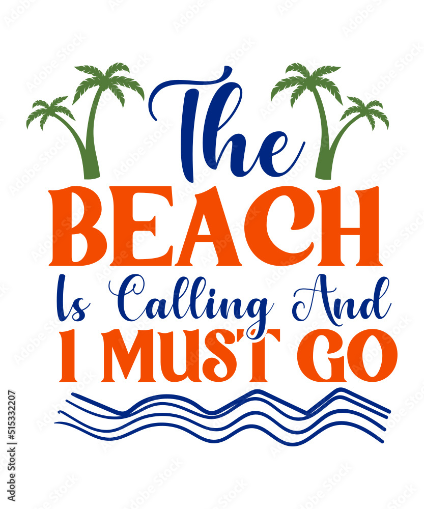 Beach SVG Bundle, Summer svg Bundle, Beach Cricut Files, Beach Quotes ...