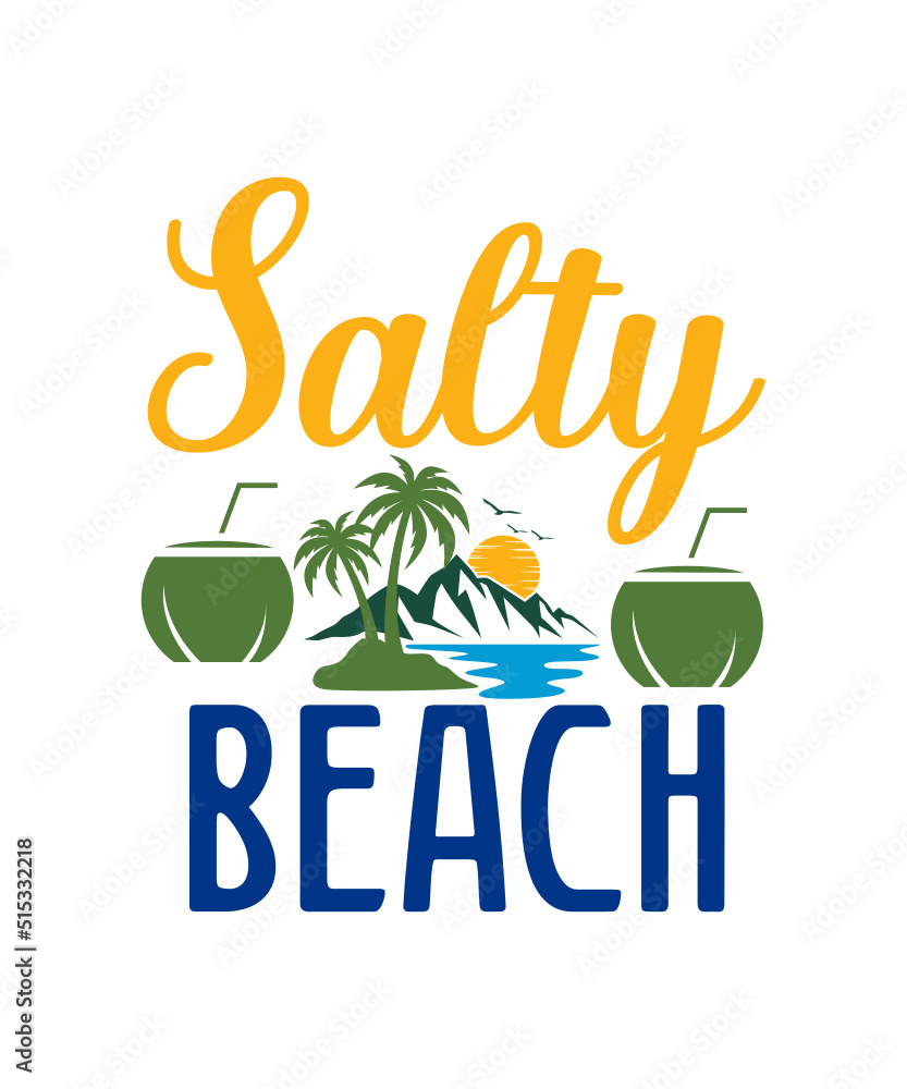 Beach SVG Bundle, Summer svg Bundle, Beach Cricut Files, Beach Quotes ...