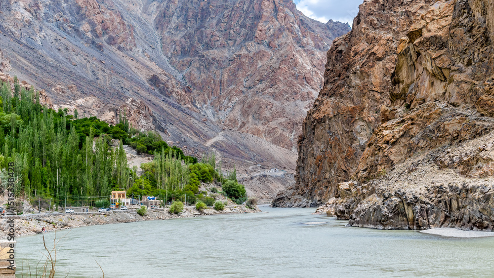 Poster Leh Ladakh, India - The Aryan valley in the Batalik sector of ...
