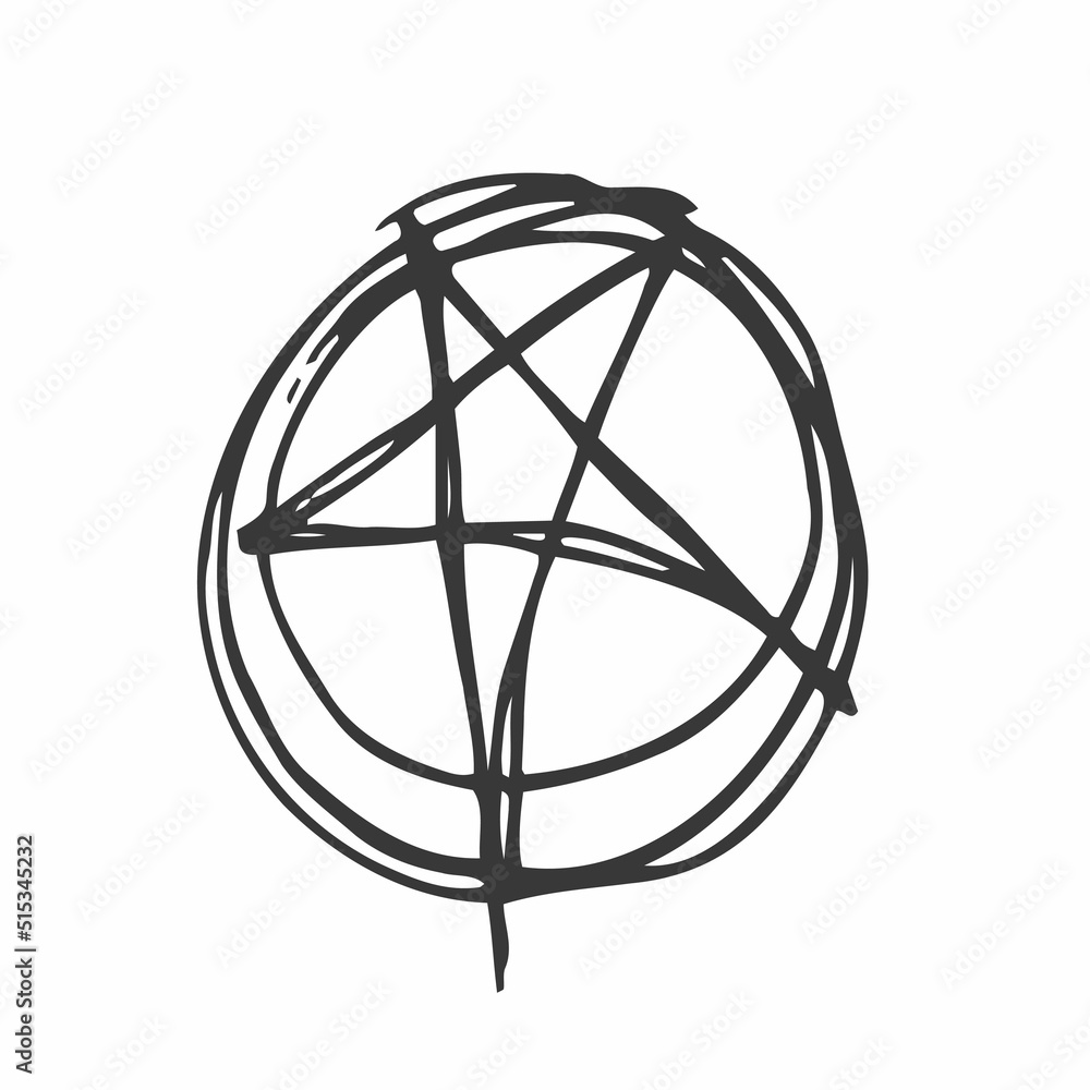 Anarchy Icon Silhouette Illustration. Anti Social Protest Vector ...