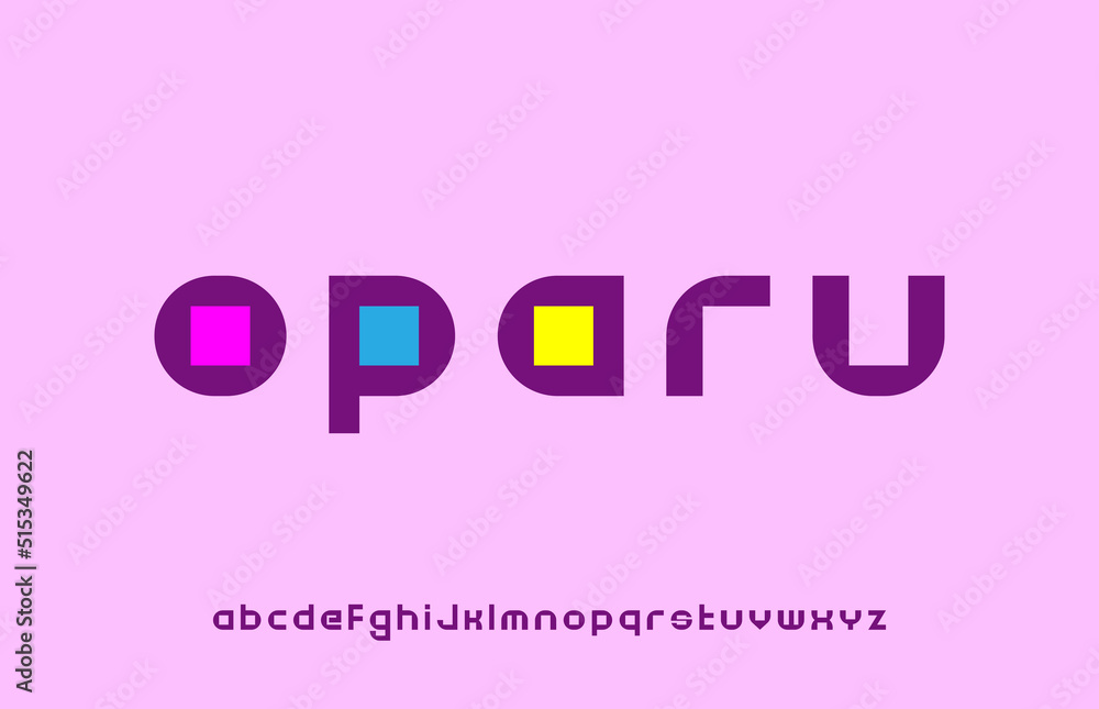 Modern minimal stylish editable typography alphabet small letter logo ...