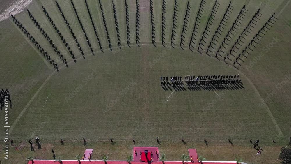 Dehradun, Uttarakhand India December 12, 2021- Indian Military Army IMA ...