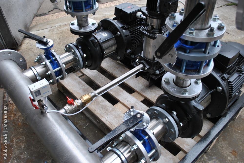 Pump firefighting Stock Photo | Adobe Stock