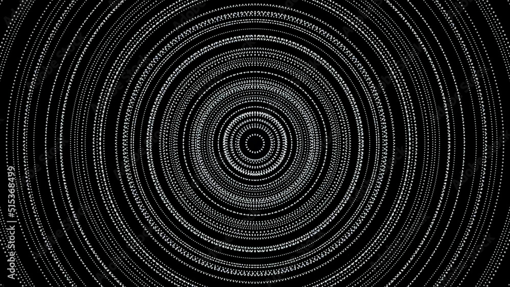 Futuristic technology video animation with moving object and lights ...