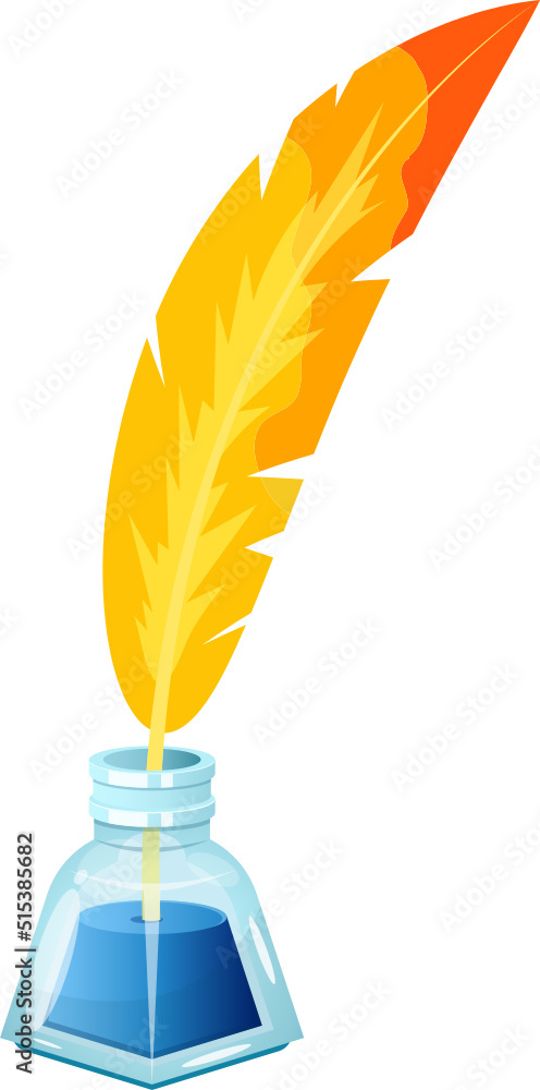 Ink bottle clipart design illustration Stock Vector | Adobe Stock