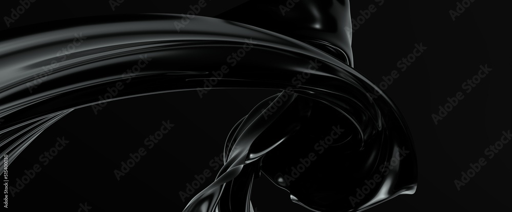 Abstract Dynamic Black Background with Various Shape Design. Usable for ...