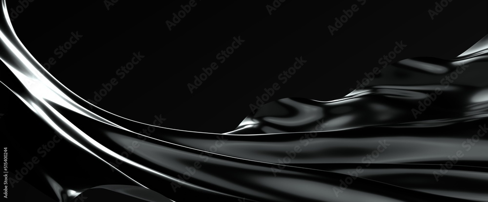 Abstract Dynamic Black Background with Various Shape Design. Usable for ...