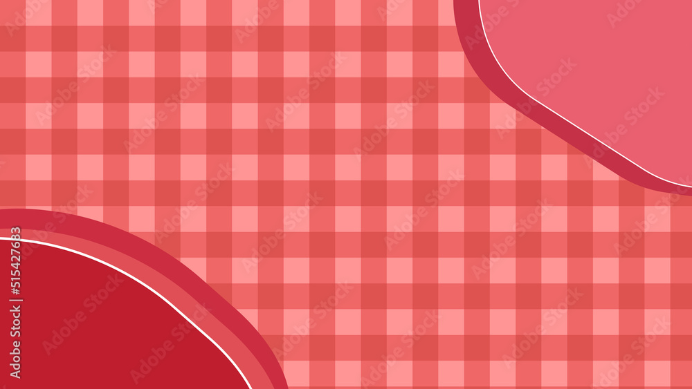 big red gingham, checkerboard aesthetic checkers frame background ...