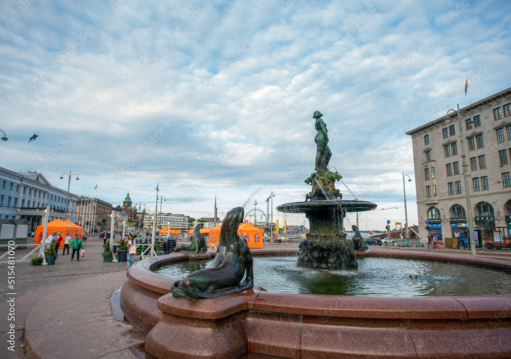 Havis Amanda - Statue of a nude mermaid created by Ville Wahlgren in ...