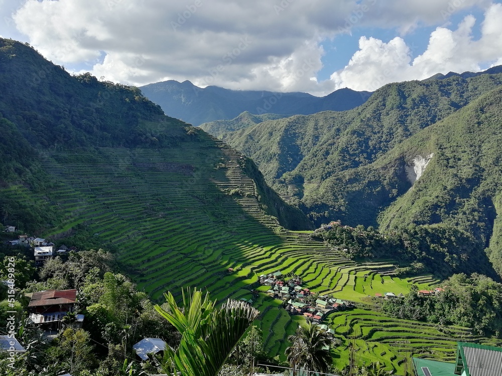 Rice Terraces of the Philippine Cordilleras, rice fields in Banaue ...