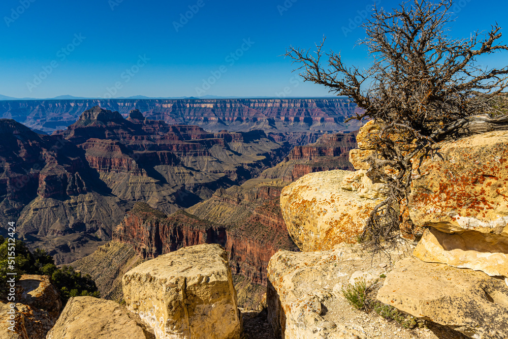 Deva, Brahma and Zoroaster Temples Across Roaring Springs Canyon ...